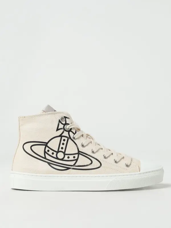 VIVIENNE WESTWOOD High Top Sneakers - Beige