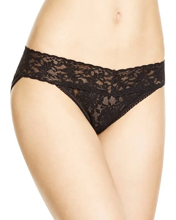 Hanky Panky Signature Lace V-kini - Black