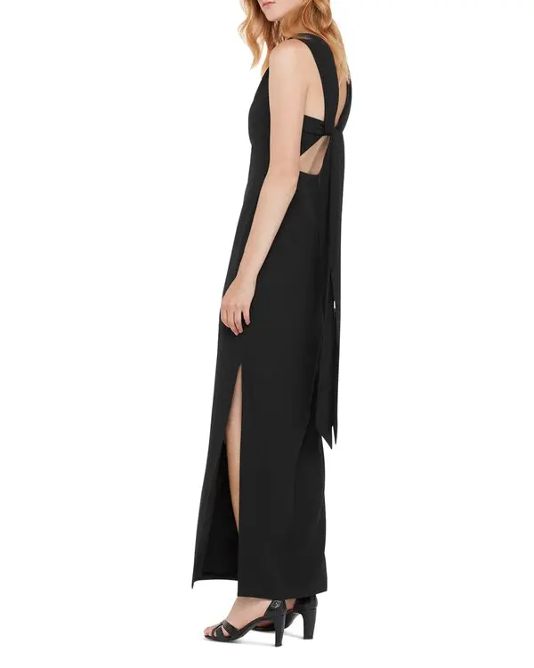 Whistles Tie Back Maxi Dress