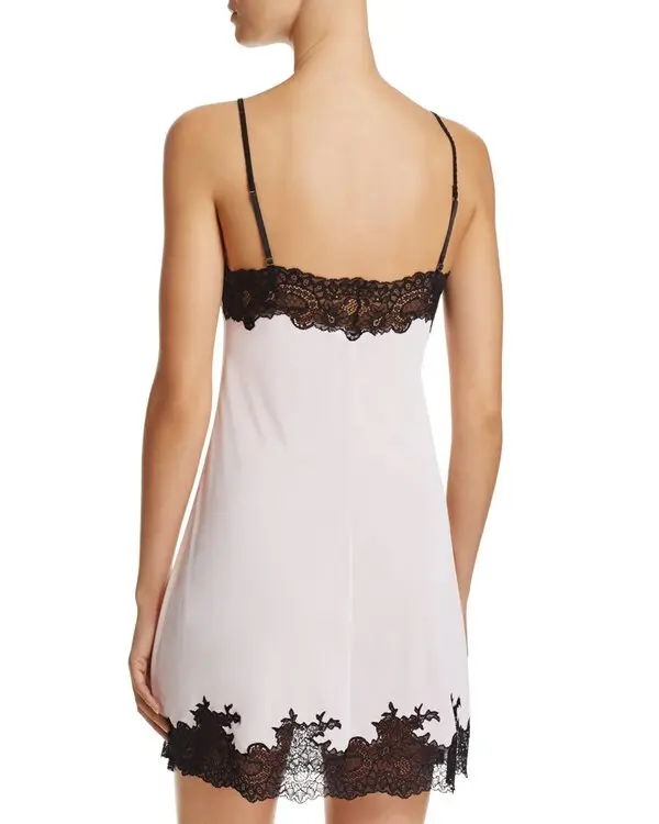 Natori Enchant Chemise - Blush Pink/black