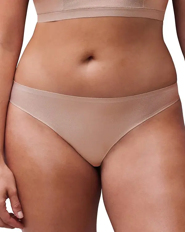 Chantelle Seamless Soft Stretch Thong - Golden Glow