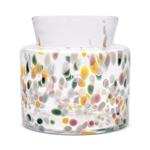 KOSTA BODA Meadow Spring Vase, Wide - Multi