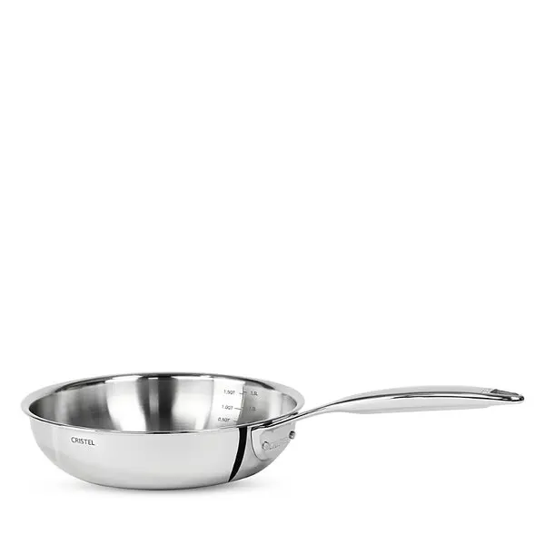 CRISTEL Castel Pro Mini 3.5 Stainless Steel Frypan - Silver