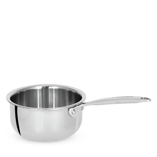 CRISTEL Castel Pro Mini 0.5 Qt. Stainless Steel Saucepan - Silver