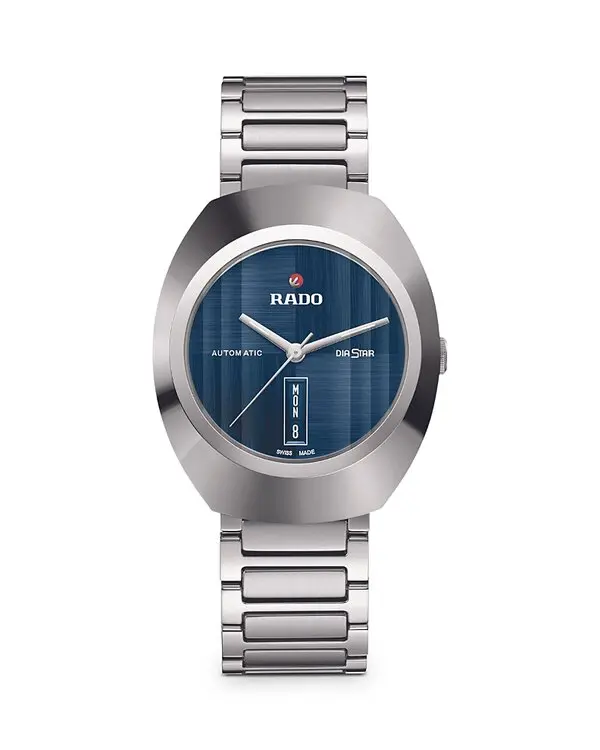 RADO Diastar Original Watch, 38mm - Blue/silver