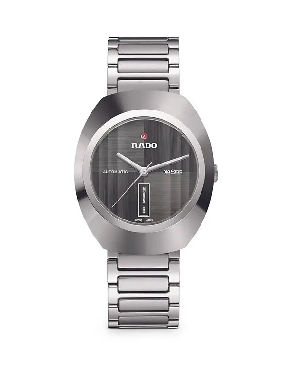 RADO Diastar Original Watch, 38mm - Gray/silver