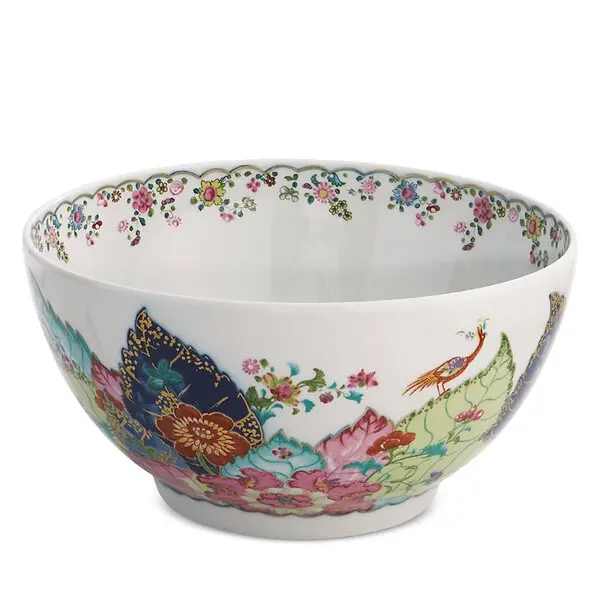 MOTTAHEDEH Tobacco Leaf 9 Bowl - Multi