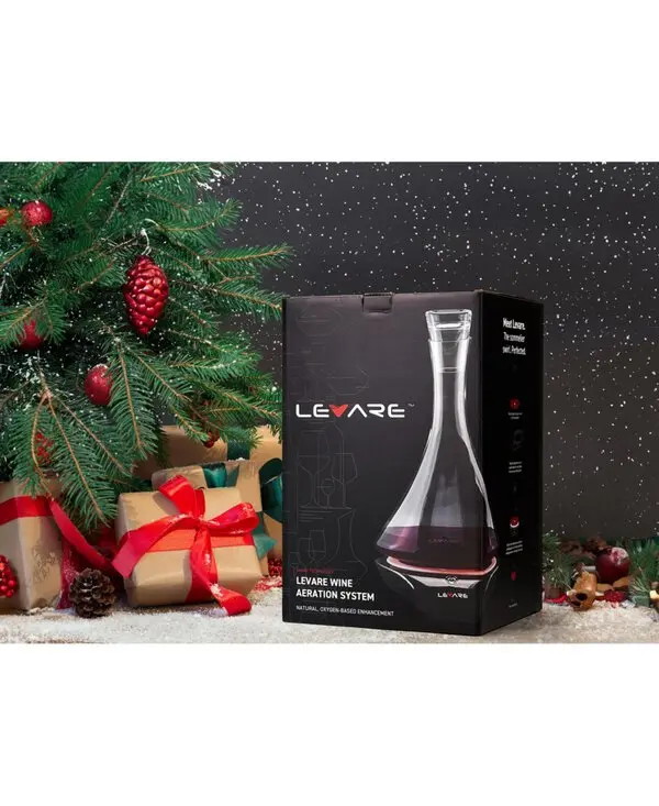 LEVARE Wine Aeration System - Pearl Black