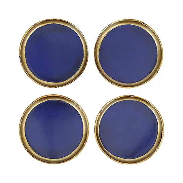 VIETRI Florentine Wooden Accessories Coasters, Set Of 4