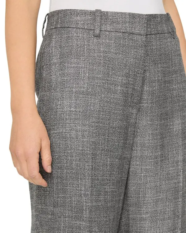 Lafayette 148 New York Gates Full Leg Pants - Black Multi
