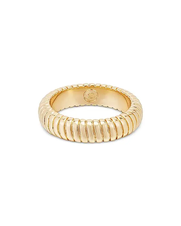 Ettika Twisted Flex Ring - Gold
