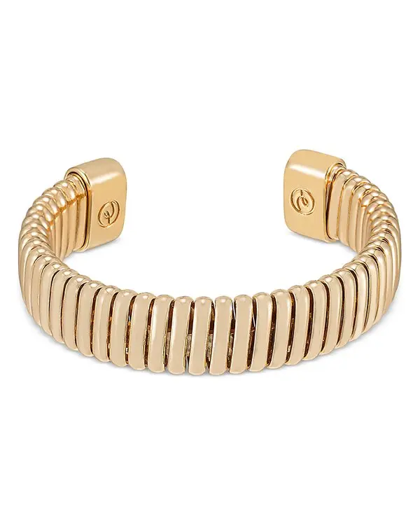Ettika Essential Flex Band Cuff Bracelet - Gold