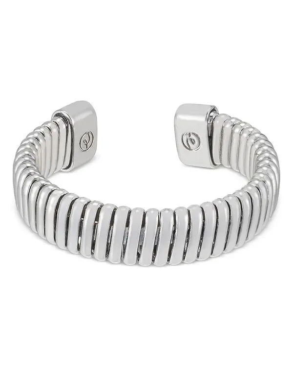 Ettika Essential Flex Band Cuff Bracelet - Silver