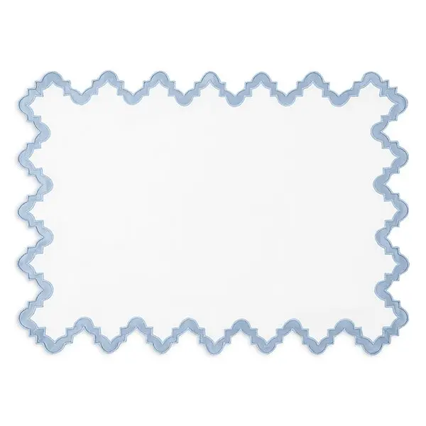 MATOUK Aziza Placemat, Set Of 4 - Hazy Blue