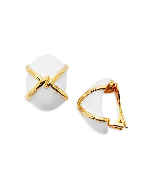 KENNETH JAY LANE Clip On Stud Earrings