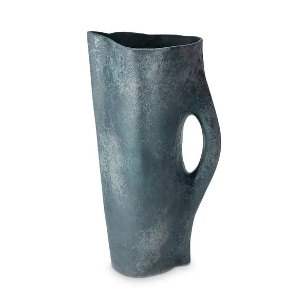 L'Objet Timna Porcelain Pitcher, Iron - Black