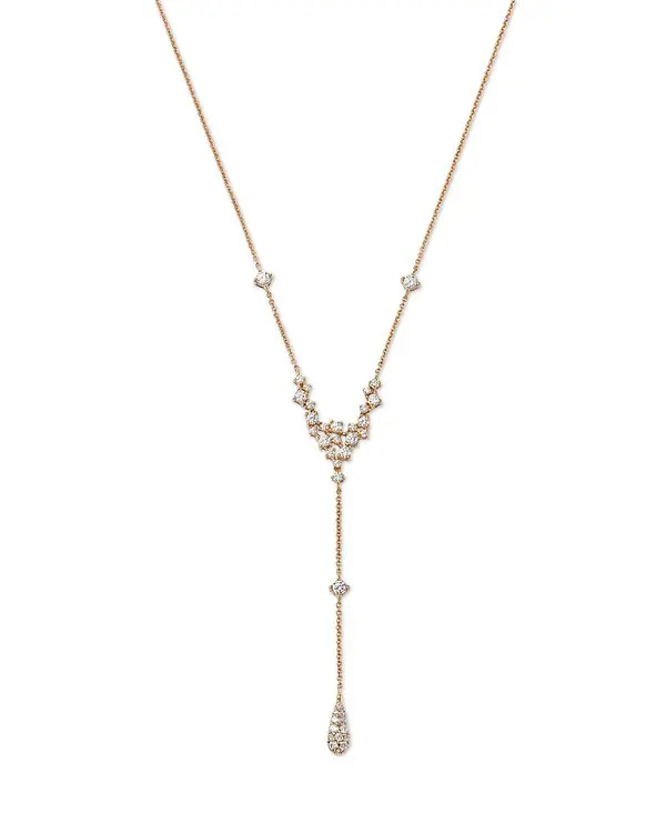 Bloomingdale'S Diamond Scatter Lariat Necklace - Gold
