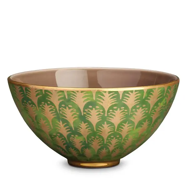 L'Objet Fortuny Papiro Bowl, Large - Green