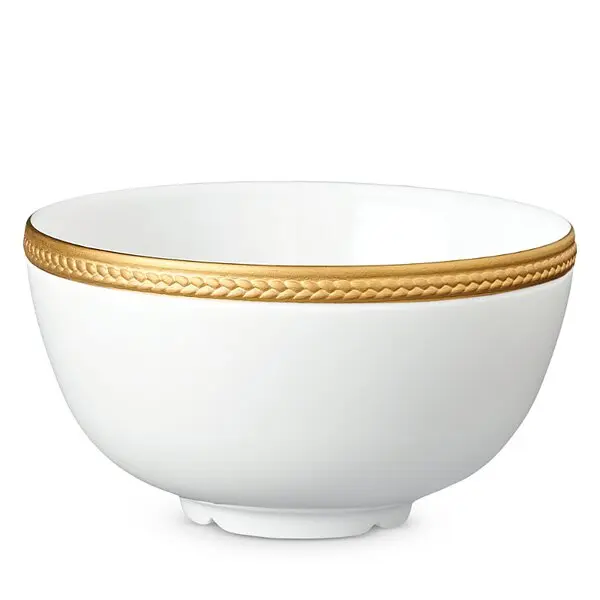 L'Objet Soie Tresse Soup/cereal Bowl - Gold