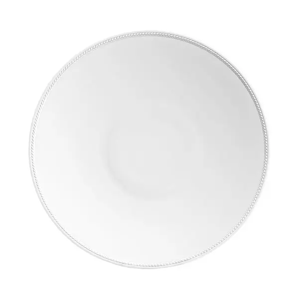 L'Objet Soie Tresse Serving Bowl, Large - White