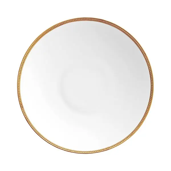 L'Objet Soie Tresse Serving Bowl, Large - Gold