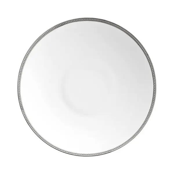 L'Objet Soie Tresse Platinum Serving Bowl, Large - Silver