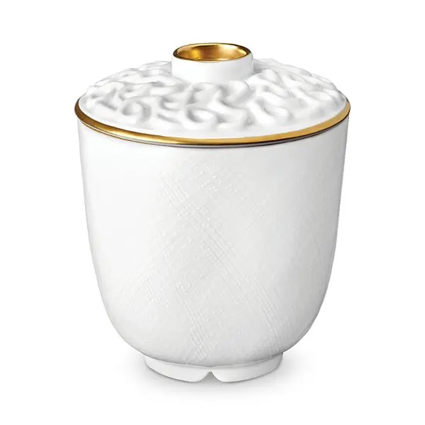 L'Objet Han Tea Cup With Lid - Gold