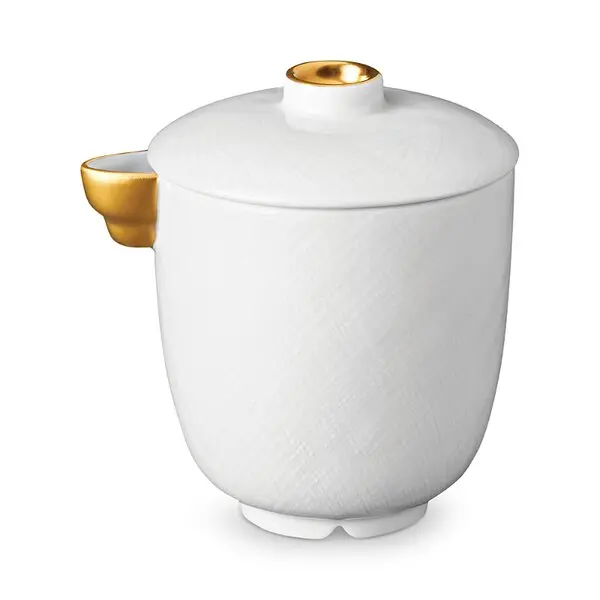L'Objet Han Creamer With Lid - Gold