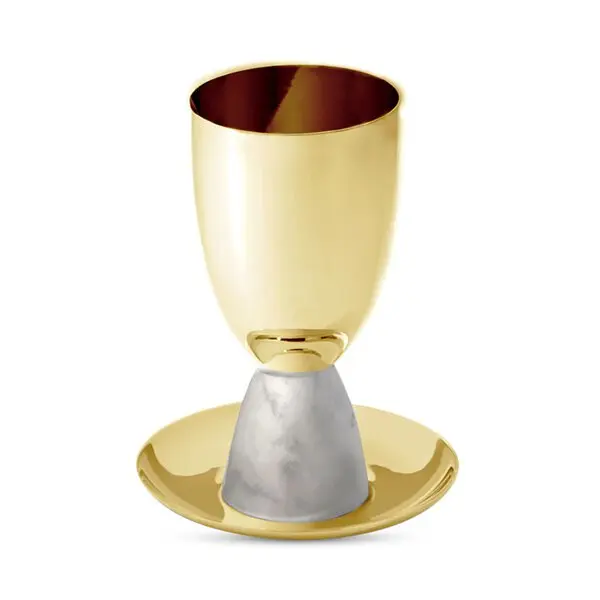 ANNA NEW YORK Coluna Kiddish Cup - Gold