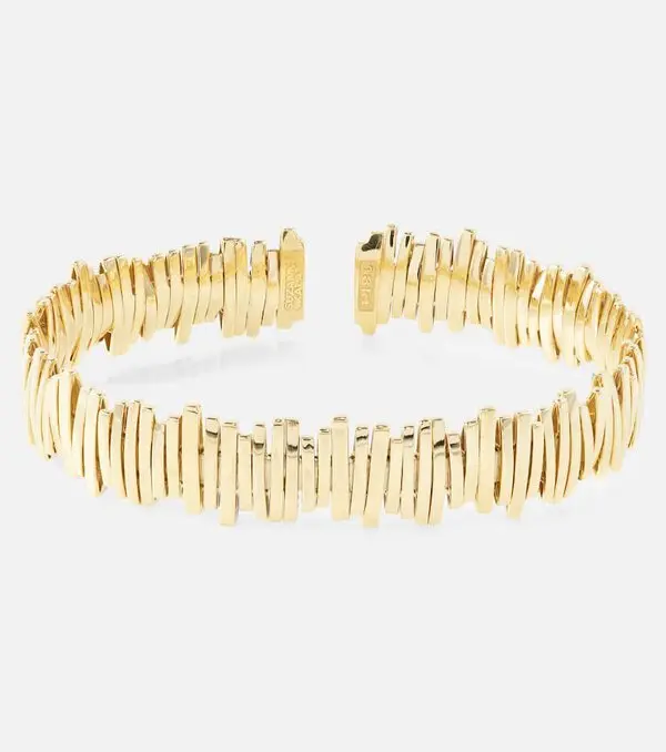 SUZANNE KALAN Classic 18kt Yellow Bangle - Gold