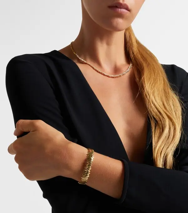 SUZANNE KALAN 18kt Yellow Bangle