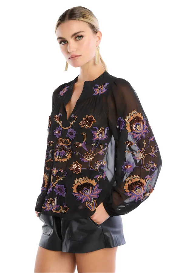 Allison Nicola Holiday Blouse