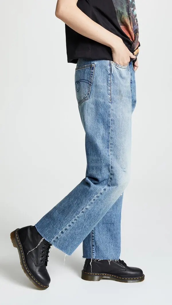 R13 Crossover Denim Jeans