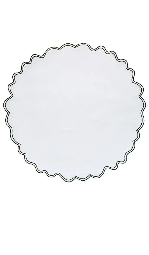 CHEFANIE Timeless Placemat In White - N,a