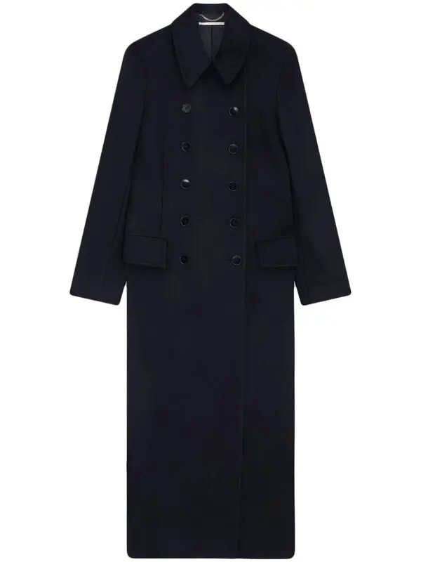 Stella McCartney Felted Wool Double-breasted Coat