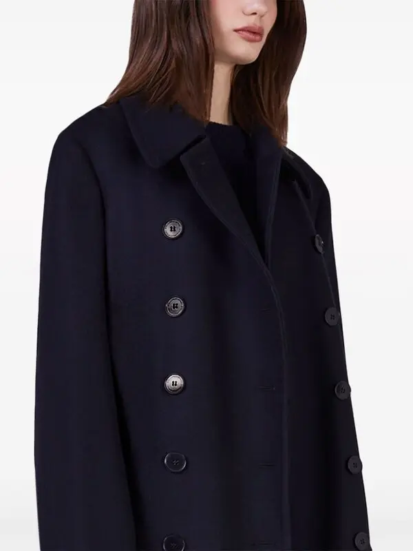 Stella McCartney Felted Wool Double-breasted Coat