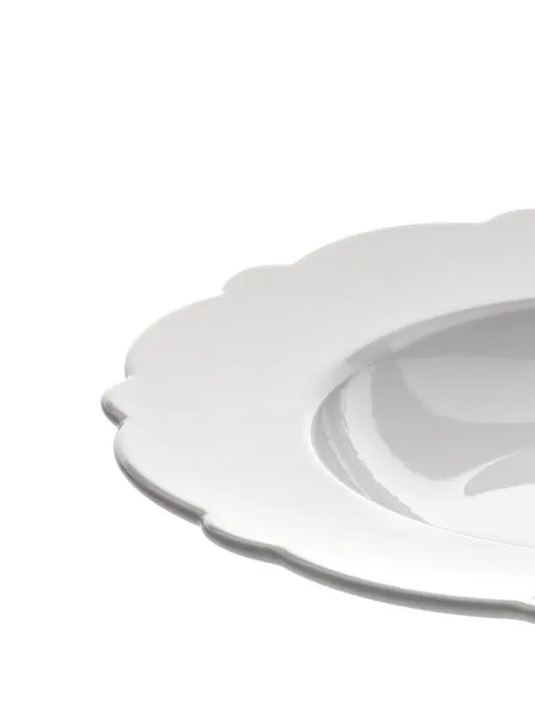 ALESSI Scallop-edge Soup Bowl