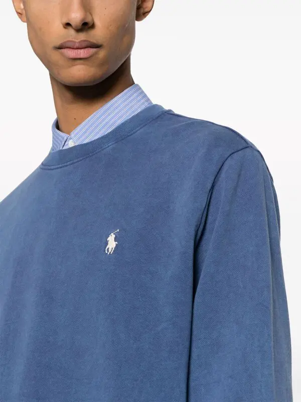Polo Ralph Lauren Cotton Sweatshirt - Blue