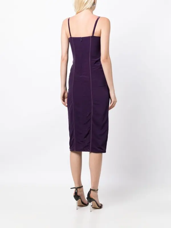 FLEUR DU MAL Mesh Bustier Dress