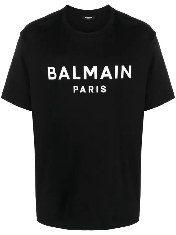 Balmain Logo-print Cotton T-shirt
