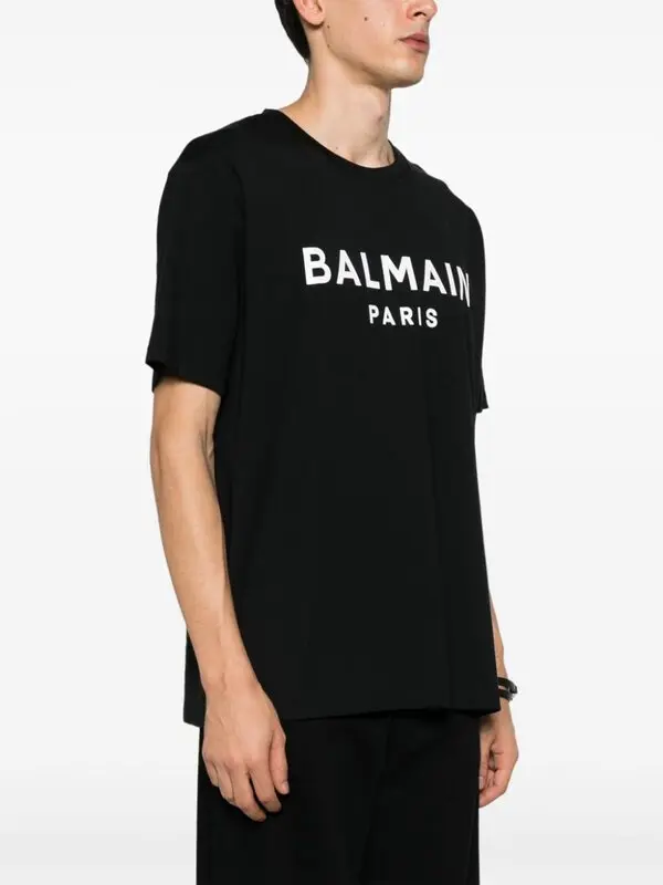 Balmain Logo-print Cotton T-shirt
