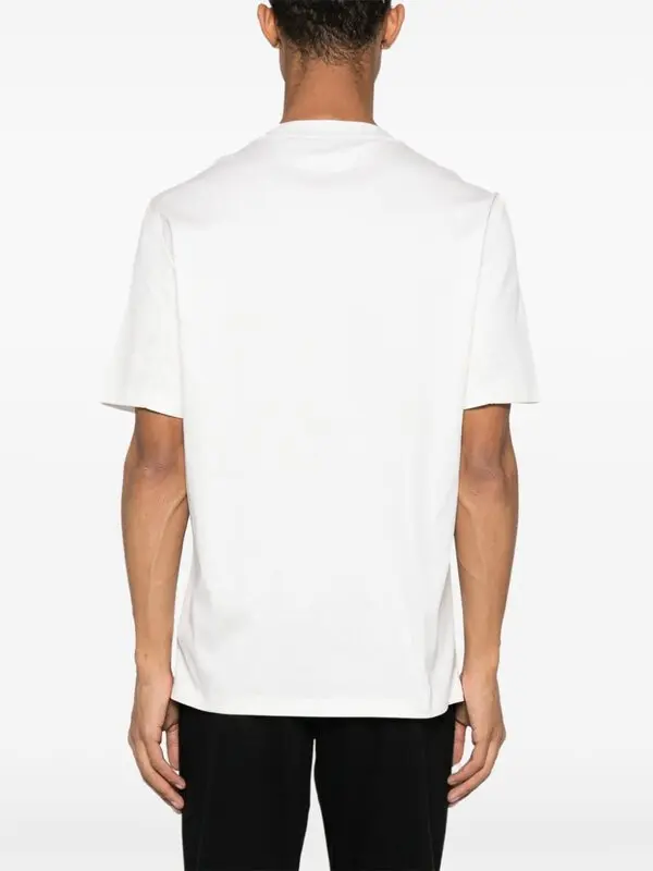 Brunello Cucinelli Crew-neck Cotton T-shirt - White