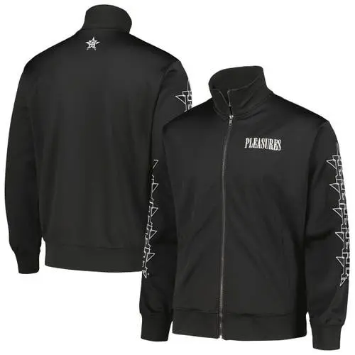 PLEASURES Houston Astros Pitcher Full-zip Track Jacket
