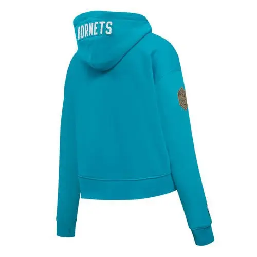 PRO STANDARD Charlotte Hornets 2023/24 City Edition Cropped Pullover Hoodie