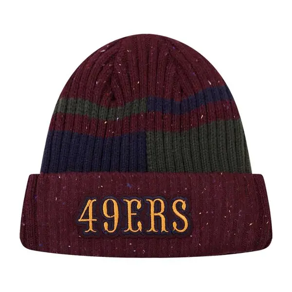 PRO STANDARD San Francisco 49ers Speckled Cuffed Knit Hat