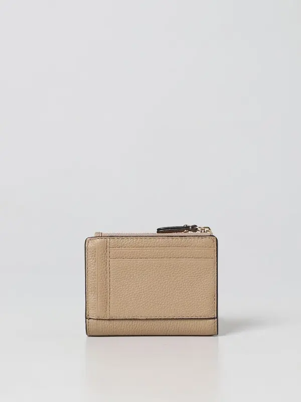 Michael Kors Wallet In Grained - Brown