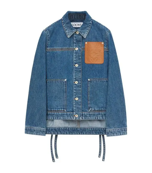 Loewe Denim Workwear Jacket - Blue | Editorialist