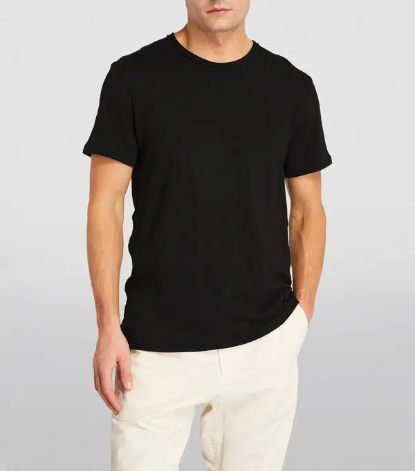 Rag & Bone Cotton Crew-neck T-shirt - Black