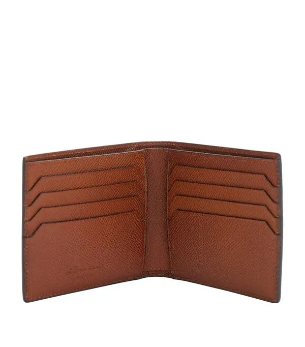 Santoni Leather Wallet - Brown