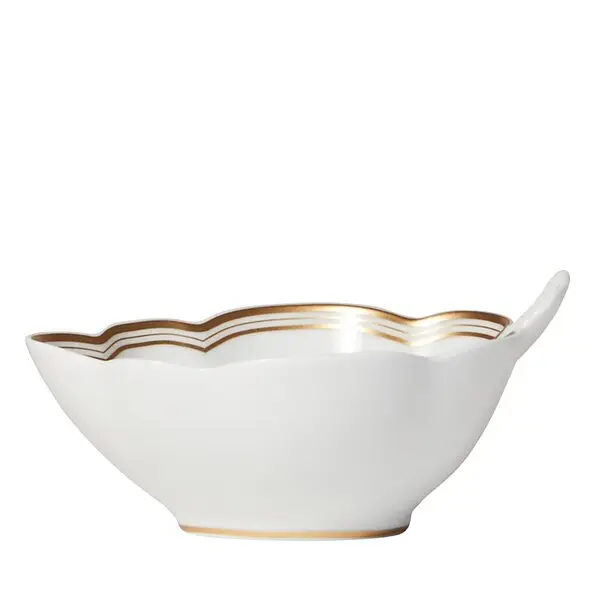 Bernardaud Pompadour Dish - White/gold